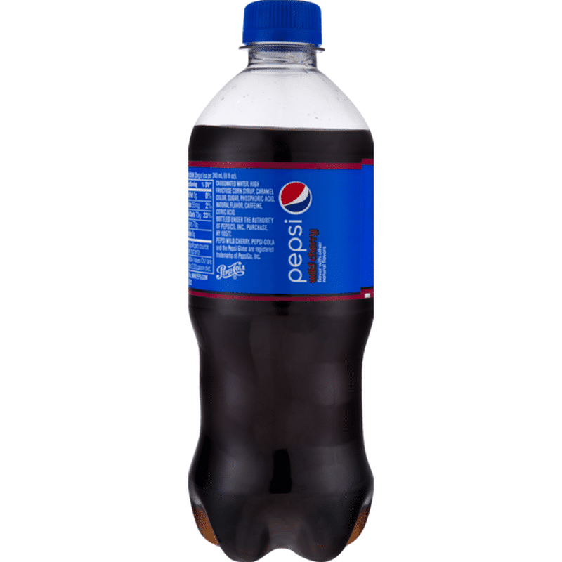 Pepsi Wild Cherry Cola (20 fl oz) - Instacart
