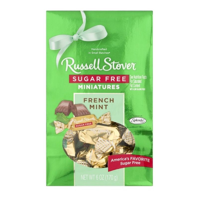 Russell Stover Sugar Free Miniatures French Mint (6 oz) - Instacart