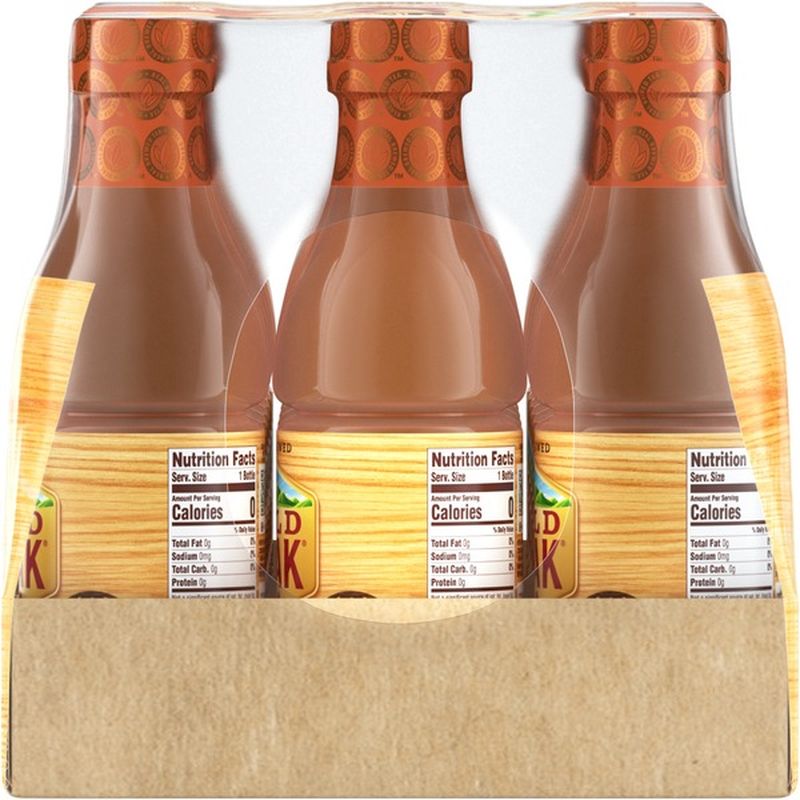 Gold Peak Unsweetened Black Tea Bottles (18.5 oz) - Instacart
