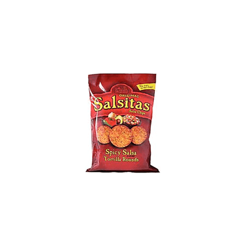El Sabroso Tortilla Rounds, Spicy Salsa Flavored, Original (12 oz ...