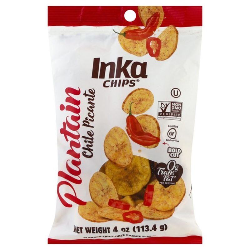 Inka Chips Plantain Chips, Chile Picante (4 oz) - Instacart