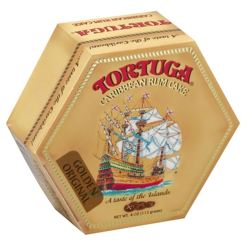 Tortuga Rum Cake, Caribbean, Golden Original (4 oz) - Instacart