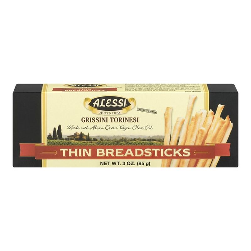 Alessi Breadsticks, Thin (3 oz) - Instacart