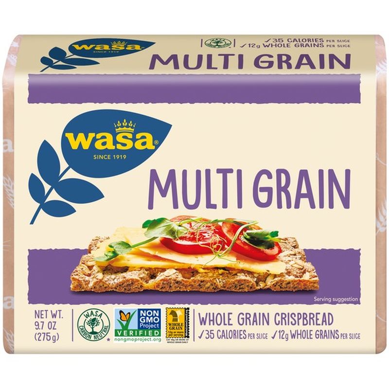 Wasa® Multi Grain Swedish Crispbread (9.7 oz) - Instacart