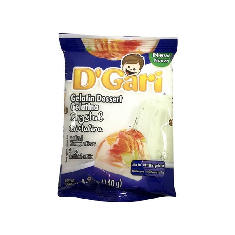D Gari Gelatin Dessert, Crystal (4.9 oz) - Instacart
