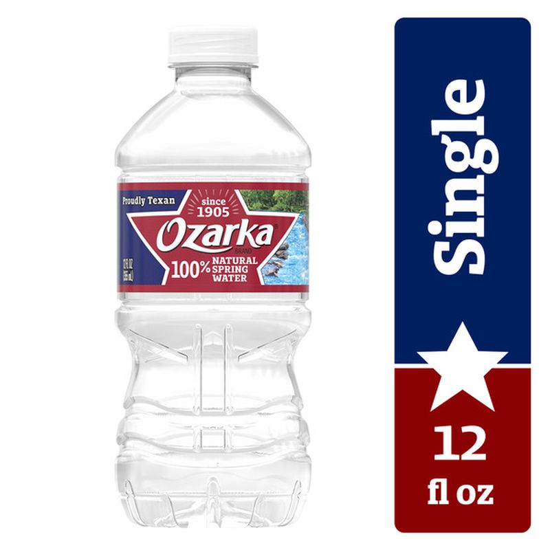 Ozarka 100% Natural Spring Water (12 oz) - Instacart