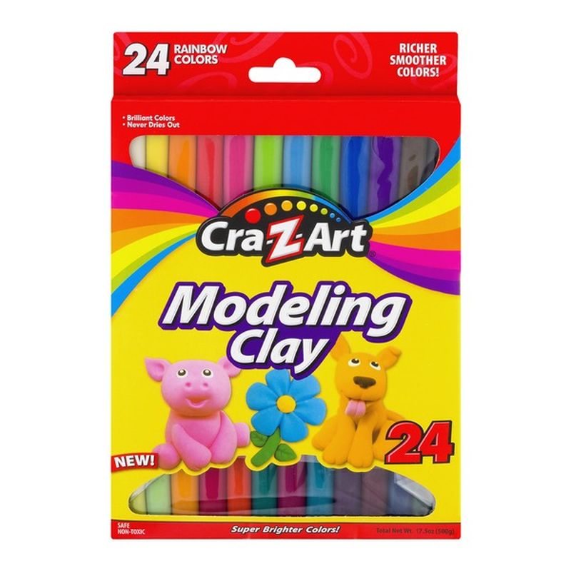 Cra-Z-Art Modeling Clay Rainbow Colors - 24 CT (24 ct) - Instacart
