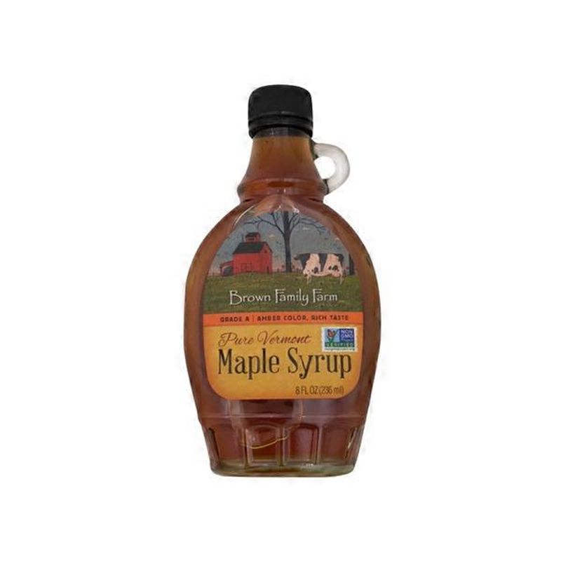Brown Family Farm Grade A Amber Color Maple Syrup (8 oz) Delivery or ...