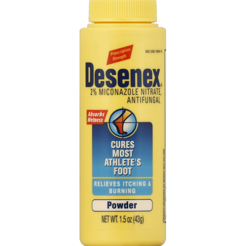 Desenex Antifungal, Prescription Strength, Powder (1.5 oz) - Instacart