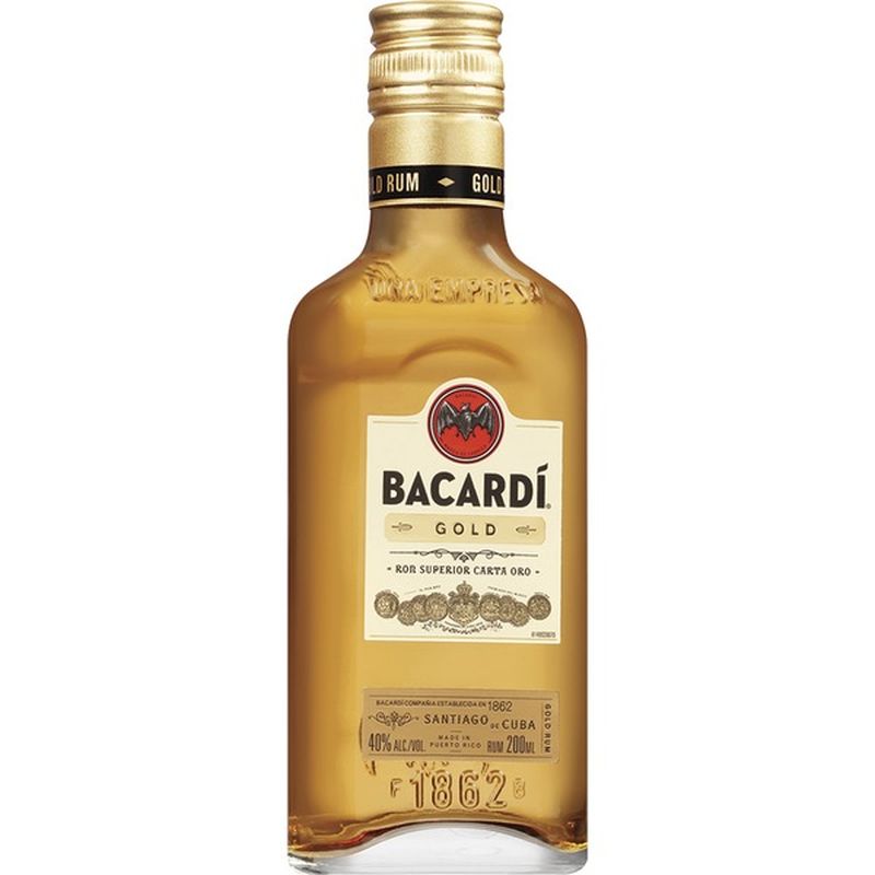 Bacardi Gold Rum (200 ml) Delivery or Pickup Near Me - Instacart