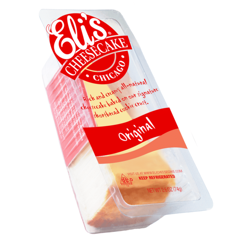 Elis Cheesecake Original Plain Single Serve Cheesecake Slice (2.6 oz ...