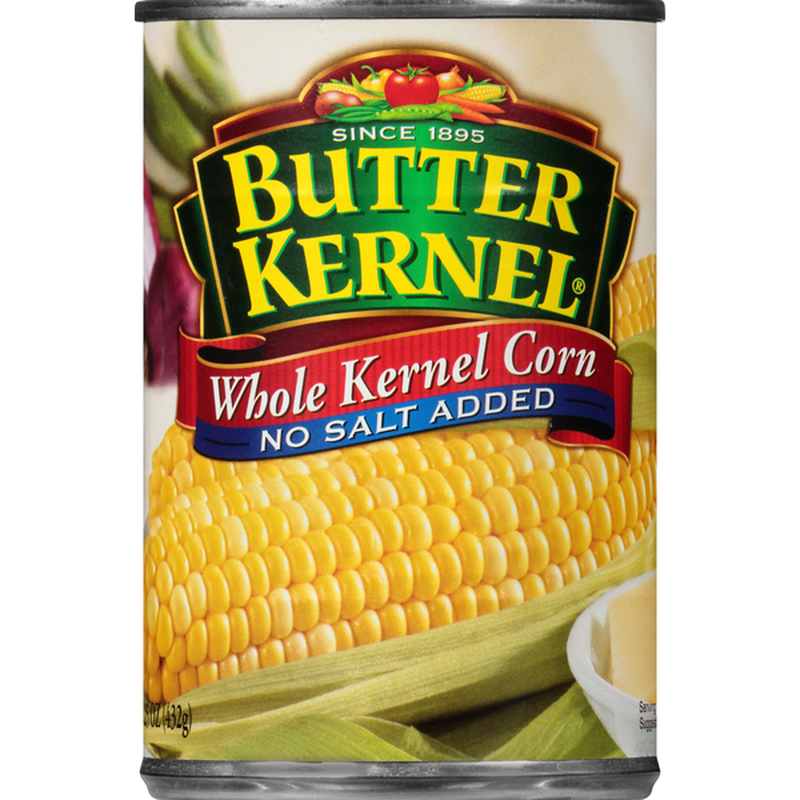 Butter Kernel Whole Kernel Corn, No Salt Added (15.25 oz) - Instacart