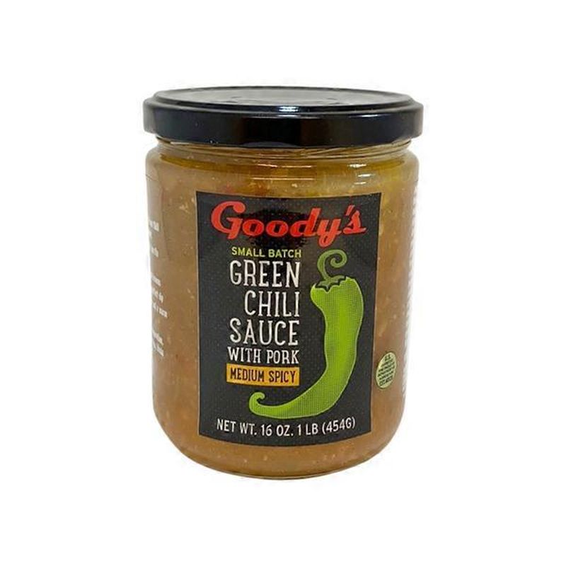 Goody Medium Spicy Green Chili Sauce With Pork (16 oz) - Instacart