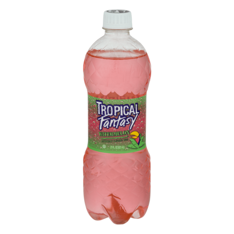 Tropical Fantasy Soda Watermelon (21 fl oz) - Instacart