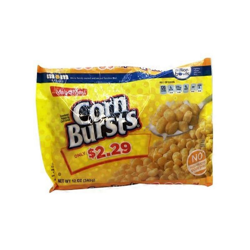 Malt O Meal Corn Bursts Sweetened Popped-up Corn Cereal (12 oz) - Instacart