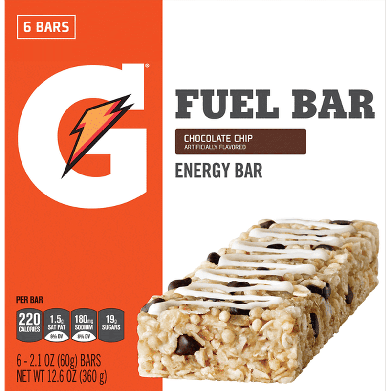 Gatorade Fuel Bar, Chocolate Chip (2.1 oz) Delivery or Pickup Near Me ...