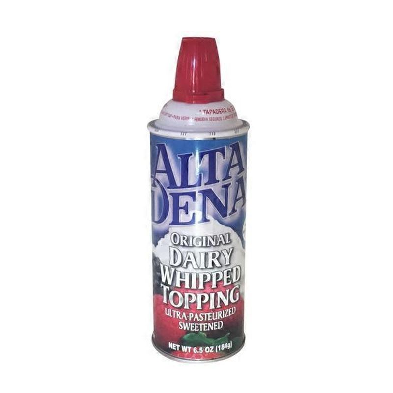 Alta Dena Whipped Cream Topping (6.5 oz) - Instacart