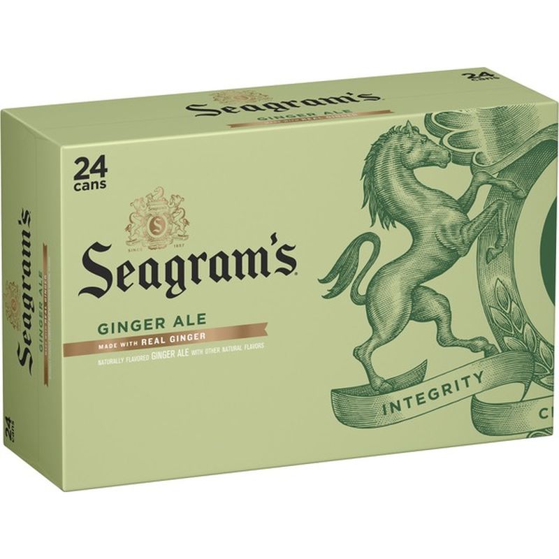 Seagram's Ginger Ale Cans (12 oz) - Instacart