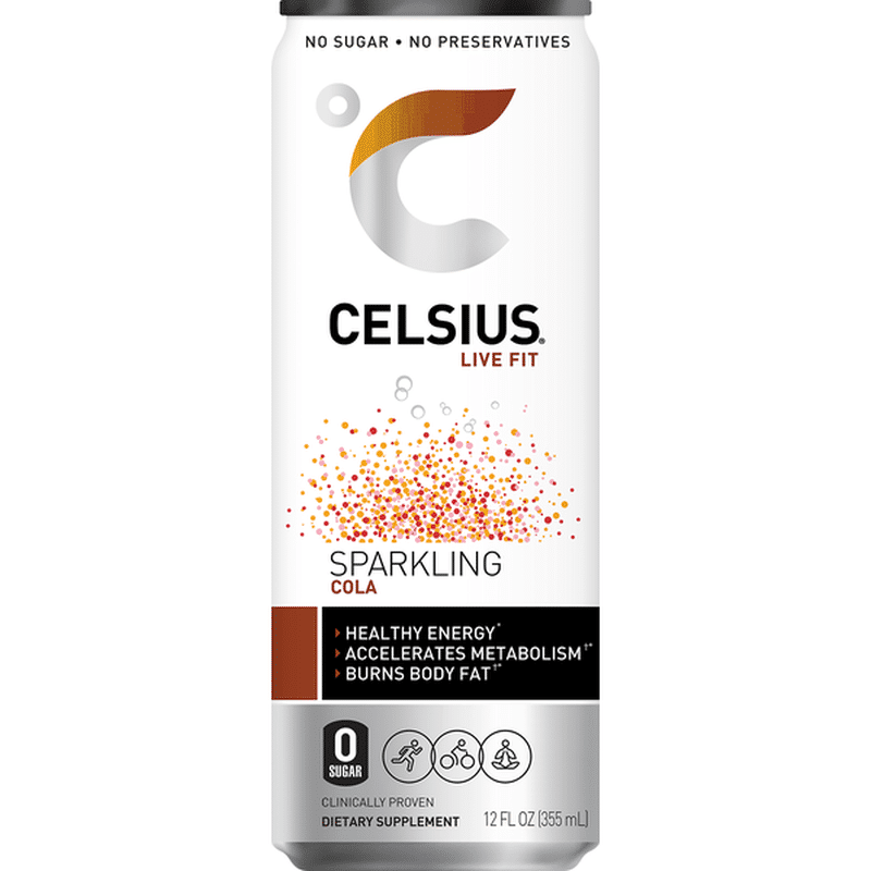 Celsius Sparkling Cola (1 ct) - Instacart