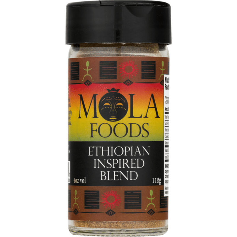 Mola Foods Spices Blend, Ethiopian Inspired, Jar (4 oz) - Instacart
