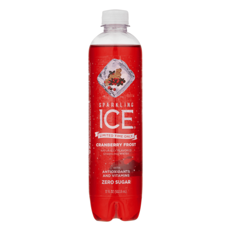 Sparkling Ice Sparkling Water Cranberry Frost (17 fl oz) Delivery or Pickup Near Me - Instacart