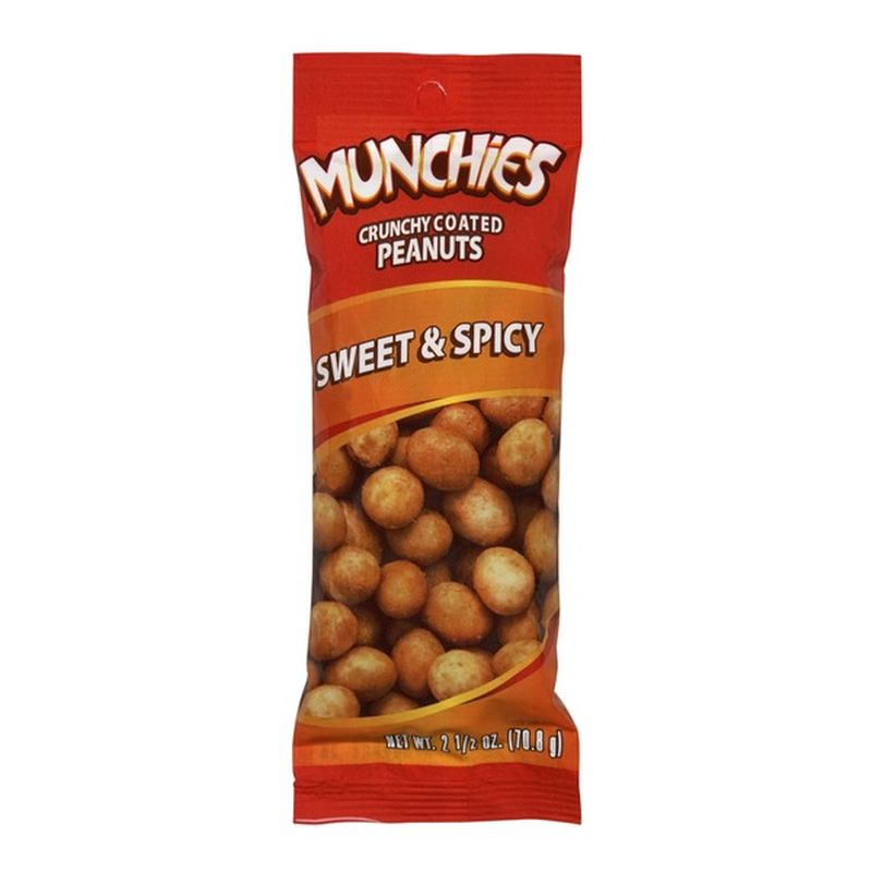 Munchies Sweet & Spicy Crunchy Coated Peanuts (2.5 oz) - Instacart