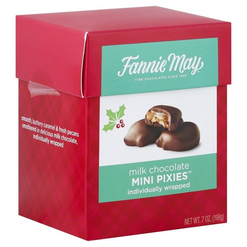 Fannie May Mini Pixies, Milk Chocolate (7 oz) - Instacart