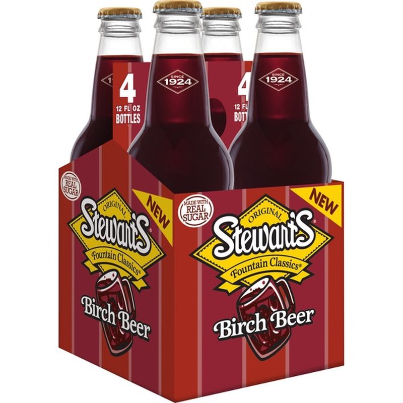 Stewart's Birch Beer Made with Sugar (12 fl oz) - Instacart