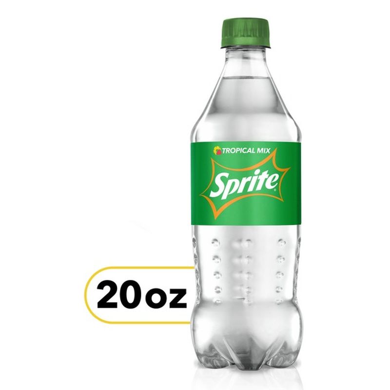 Sprite Tropical Mix, Lemonlime And Tropical Fruit Flavored Soda Pop ...