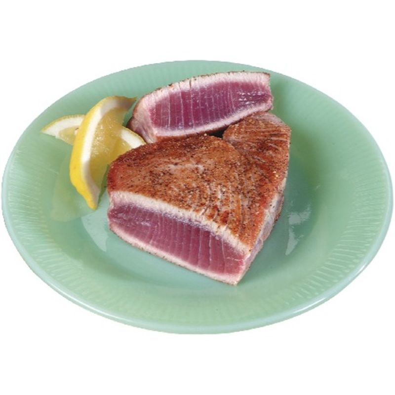 Wild Ahi Tuna Steaks Previously Frozen (1 lb) - Instacart