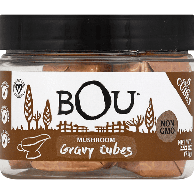 Bou Gravy Cubes, Mushroom (6 each) - Instacart