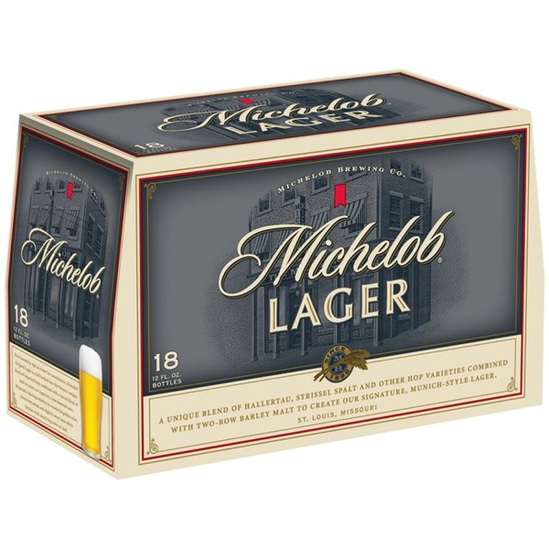 Michelob Lager Beer Bottles (12 fl oz) - Instacart