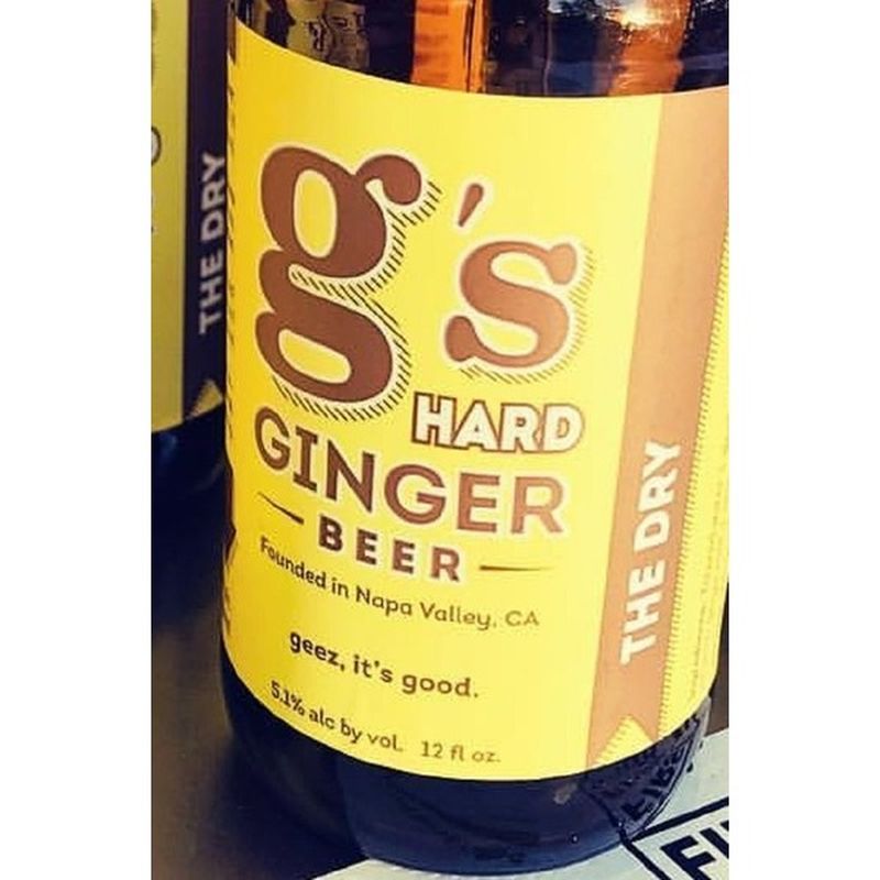 g's Ginger Beer The Dry Hard Ginger Beer (12 fl oz) - Instacart