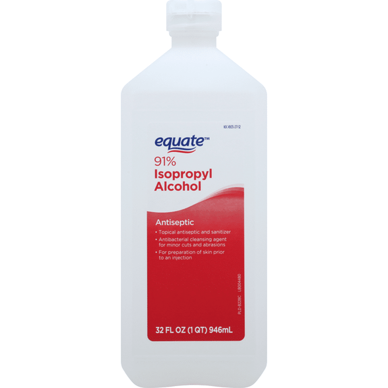 Equate Isopropyl Alcohol, 91% (32 oz) - Instacart