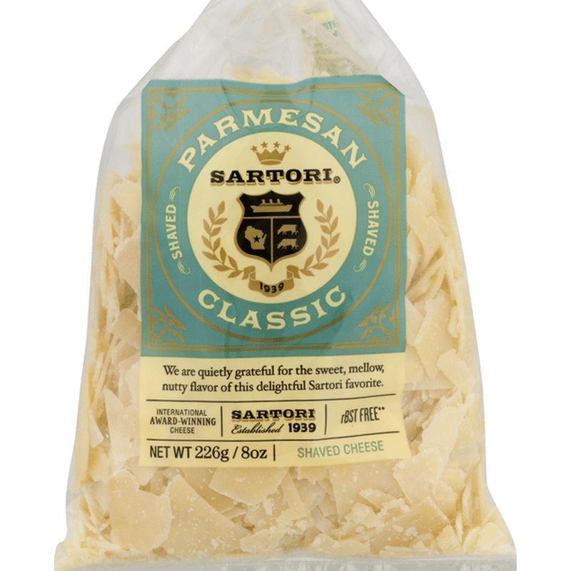 Sartori Parmesan Classic Shaved Cheese (8 oz) - Instacart