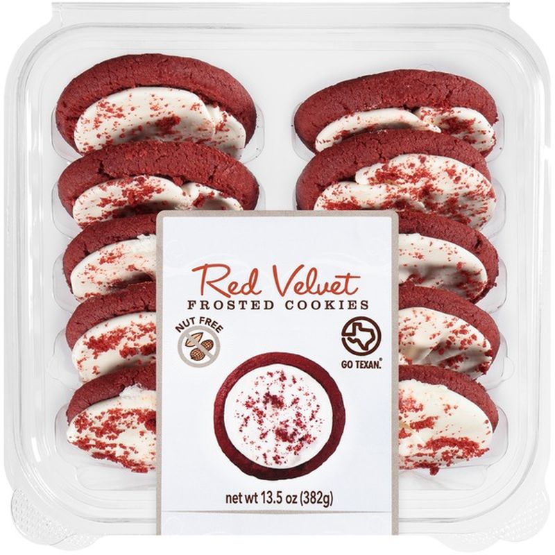 Our Specialty Red Velvet Frosted Cookies (13.5 oz) - Instacart