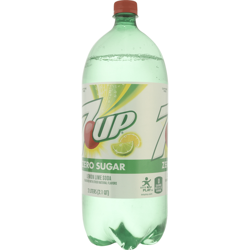 7UP Diet Lemon Lime Soda (2 L) - Instacart