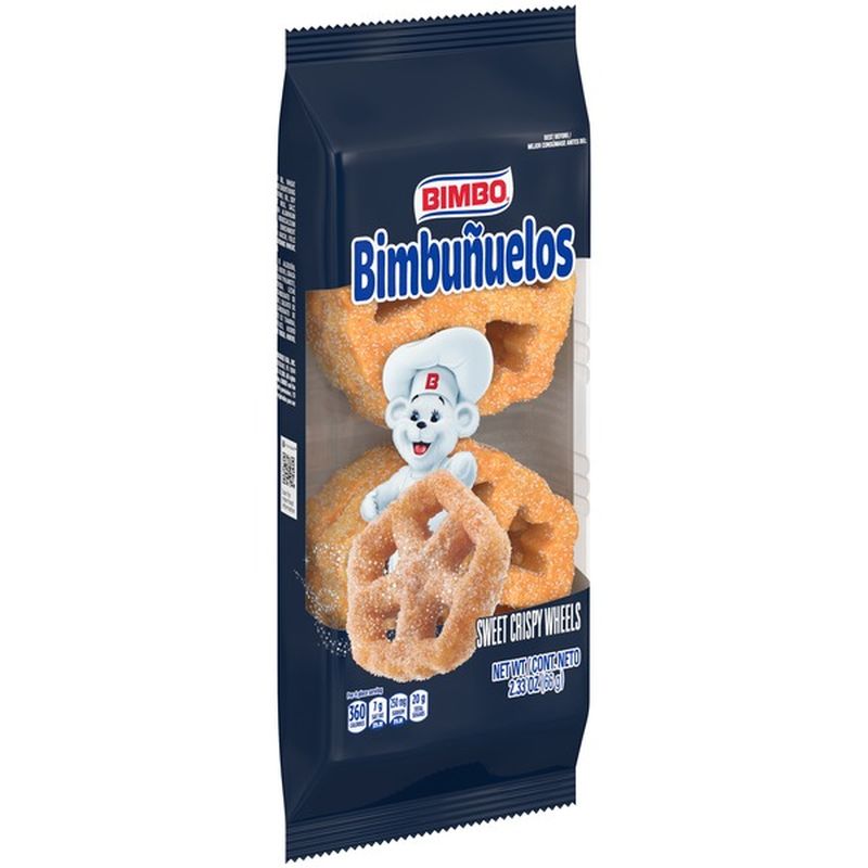 Bimbo Bimbunuelos Crispy Wheels Pastry (2.33 oz) - Instacart