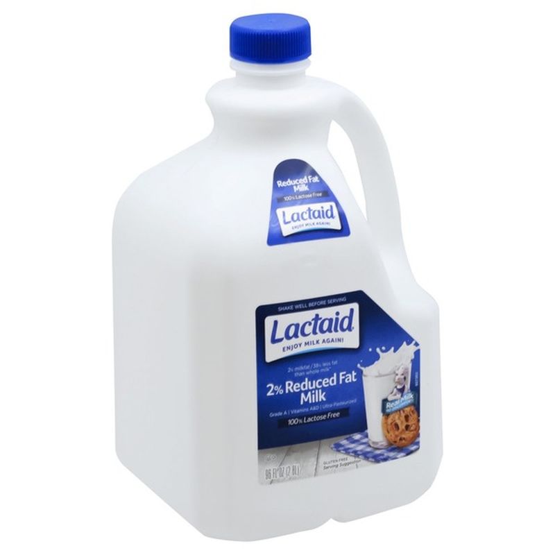 Lactaid 2% Reduced Fat Milk (96 fl oz) - Instacart