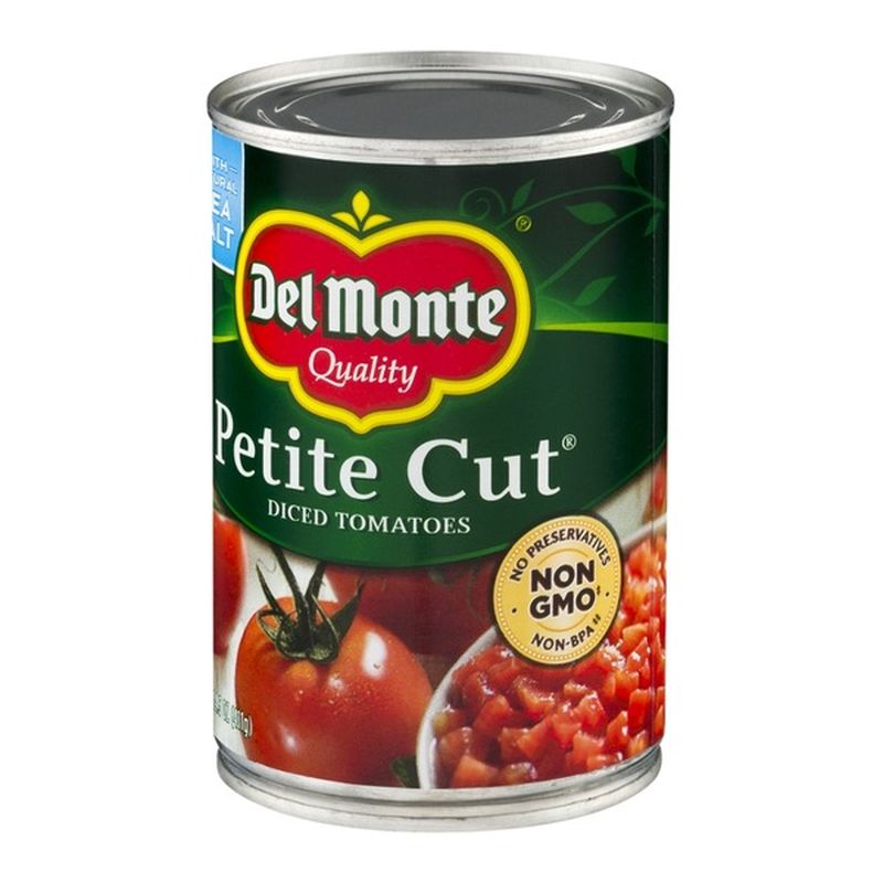 Del Monte Petite Cut Diced Tomatoes (14.5 oz) - Instacart