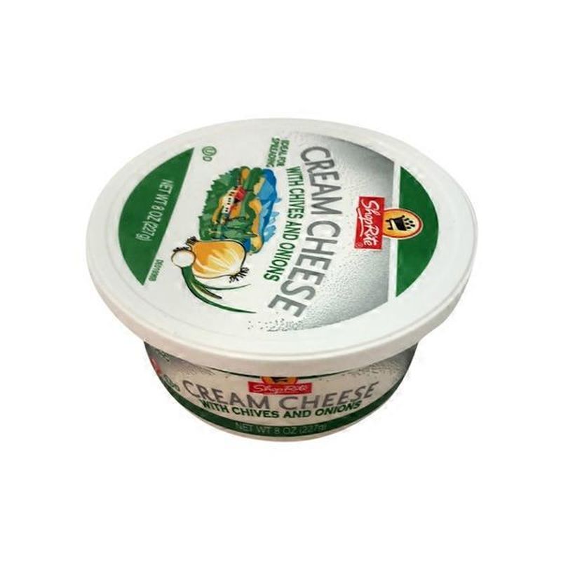 ShopRite Cream Cheese Onion Chive (8 oz) - Instacart