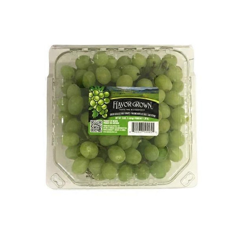 Flavor Grown Green Seedless Table Grapes (3 lb) - Instacart