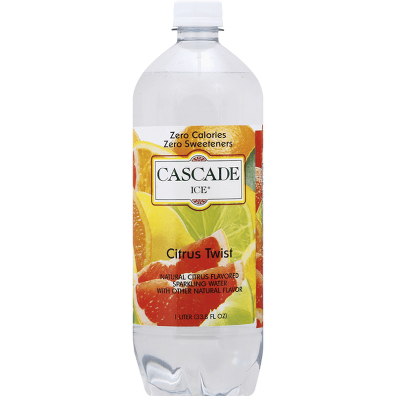Cascade Ice Sparkling Water, Citrus Twist (1 L) Delivery or Pickup Near Me - Instacart