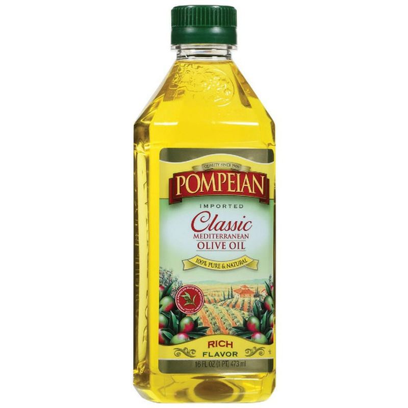 Pompeian Classic Olive Oil (16 fl oz) - Instacart