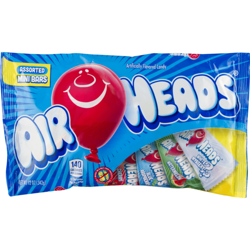 AirHeads Air Heads Assorted Mini Bars (12 oz) - Instacart