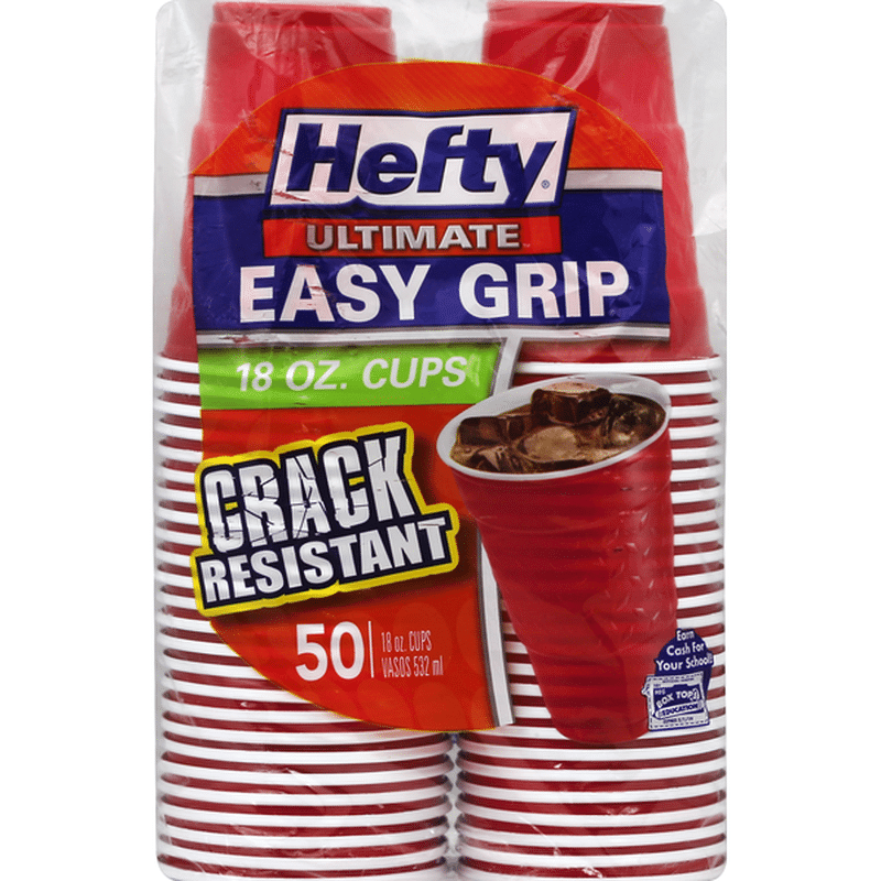 Hefty Cups, 18 Ounce (50 each) - Instacart