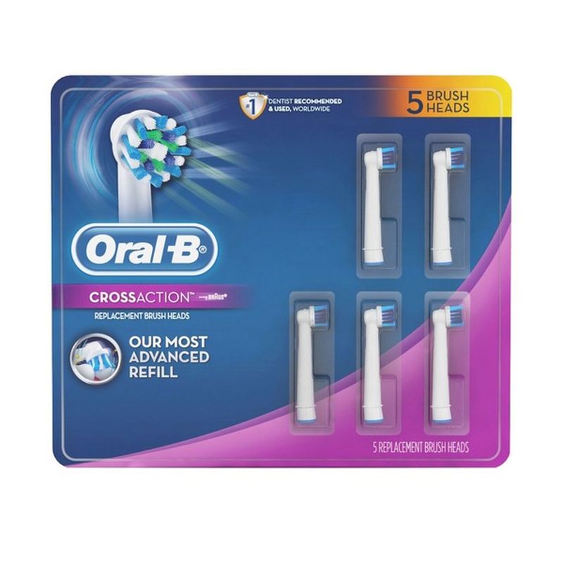 Oral-B Power Oral-B Power Oral-B CrossAction Replacement Electric ...