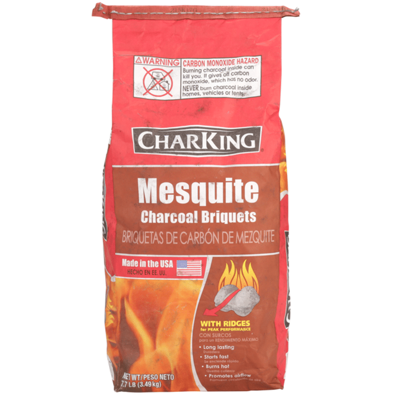 CharKing Mesquite Charcoal Briquets (7.7 lb) - Instacart