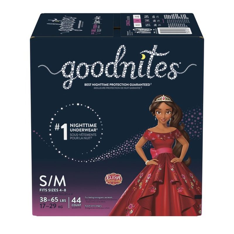 GoodNites Bedwetting Underwear for Girls (44 each) - Instacart