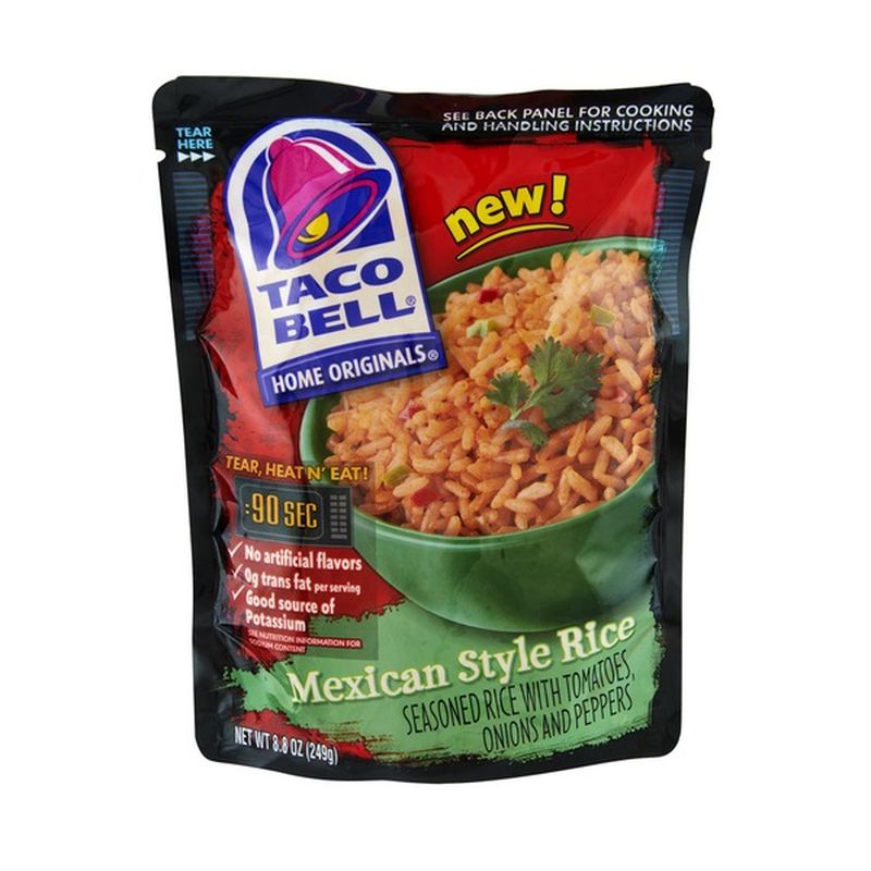 Taco Bell Home Originals Mexican Style Rice (8.8 oz) - Instacart